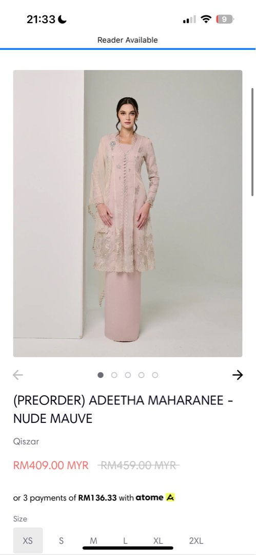 Qiszar Adeetha Maharanee, Women's Fashion, Muslimah Fashion, Baju Kurung & sets on Carousell