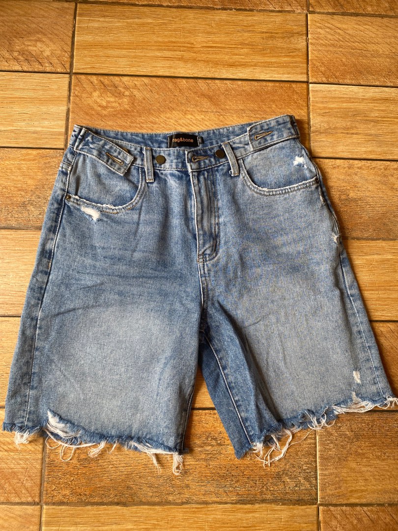 Rag&Bone Tattered Jorts, Women's Fashion, Bottoms, Shorts on Carousell