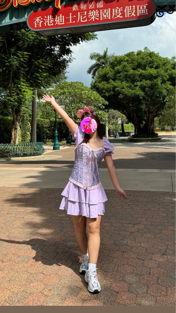 Rapunzel Tangled Corset and Disney Ears, Women's Fashion, Tops, Others ...