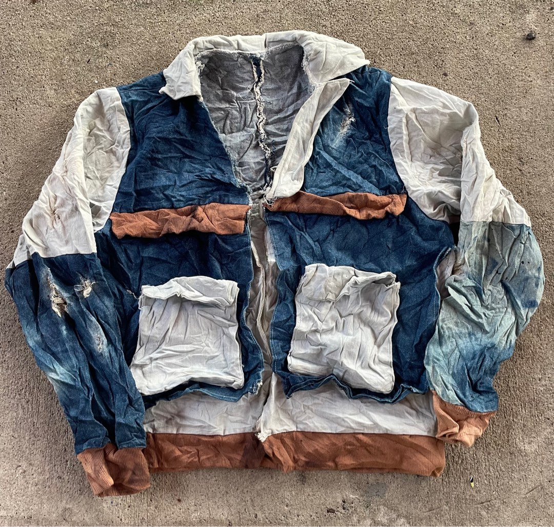 RARE PATCHWORK JACKET, Men's Fashion, Coats, Jackets and Outerwear on ...