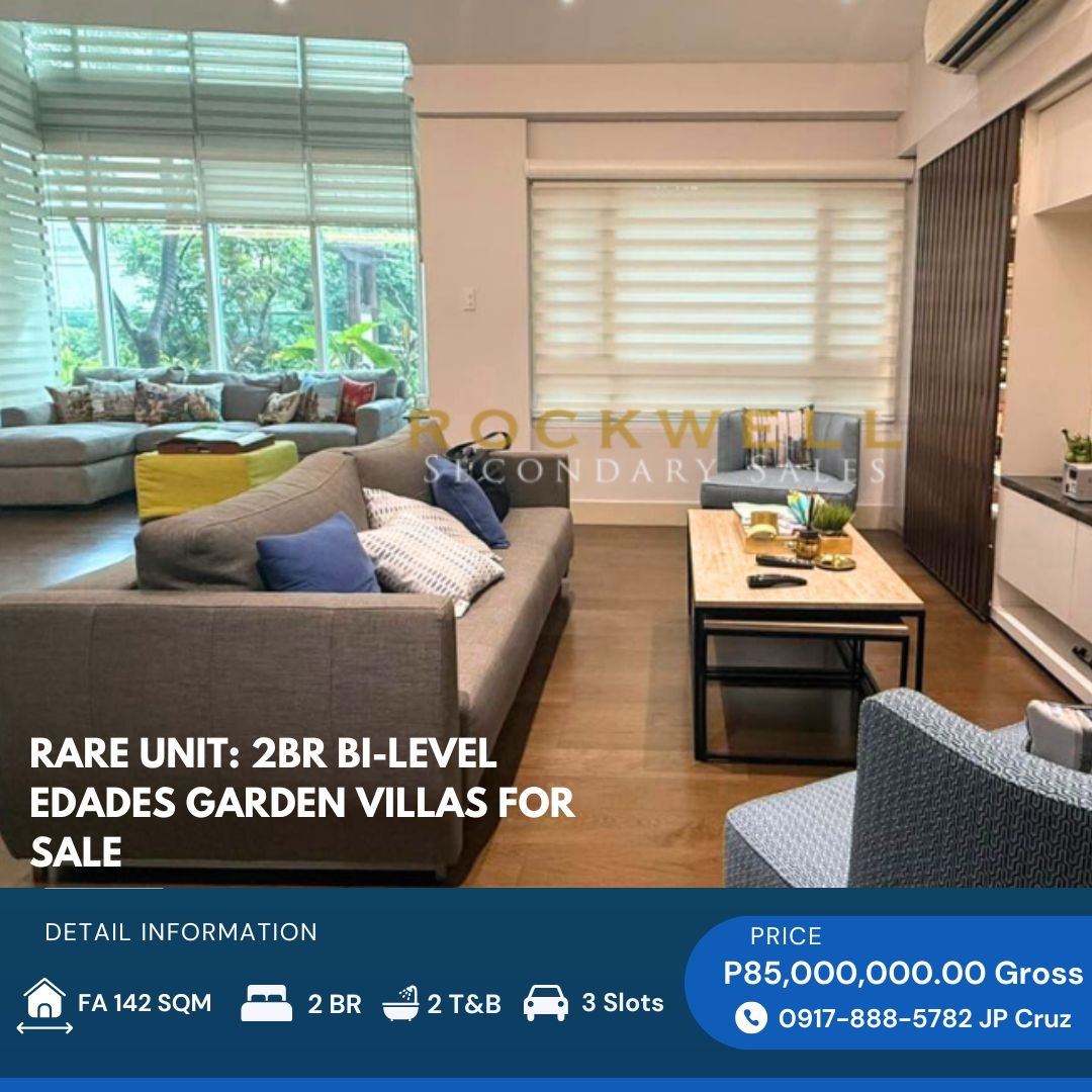 RARE UNIT: 2BR BI-LEVEL EDADES GARDEN VILLAS FOR SALE, Property, For Sale, Apartments & Condos ...