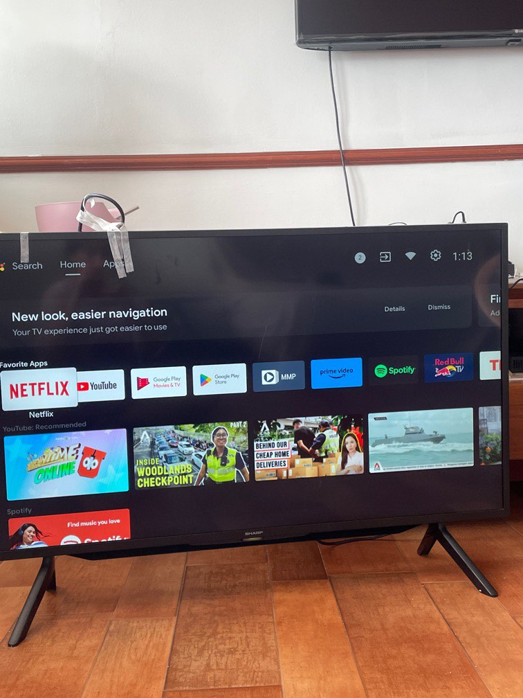 *SALE* Sharp 45” Smart TV, TV & Home Appliances, TV & Entertainment, TV ...