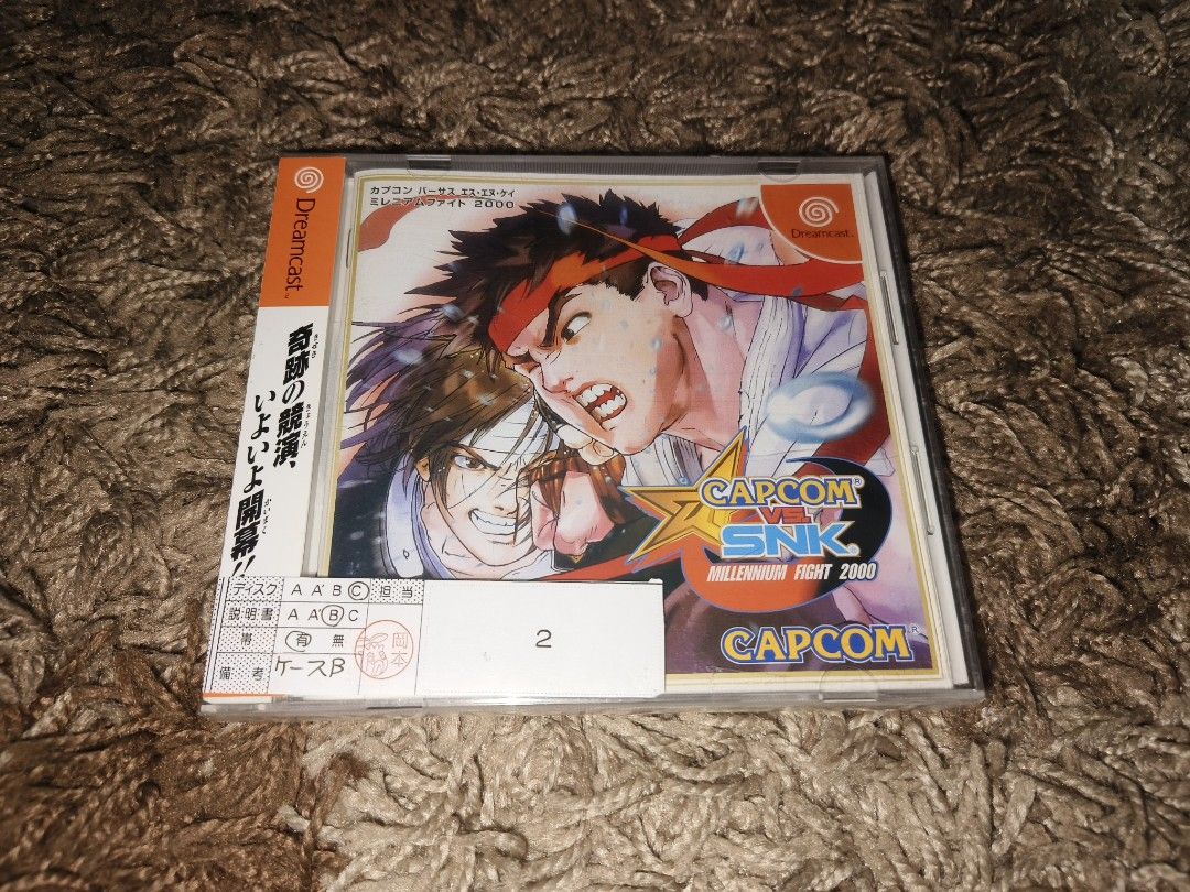 Sega Dreamcast Capcom VS SNK, Video Gaming, Video Games, Others on ...