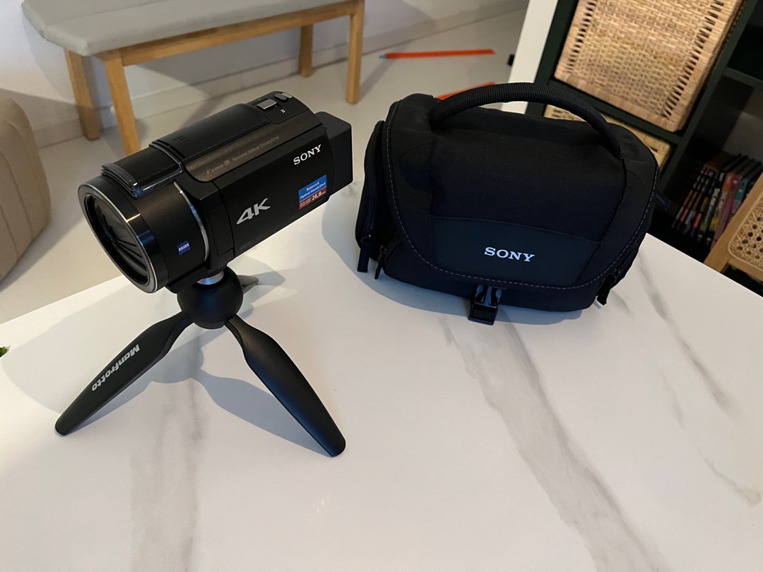 Sony AX43A 4K Handycam, Photography, Video Cameras on Carousell