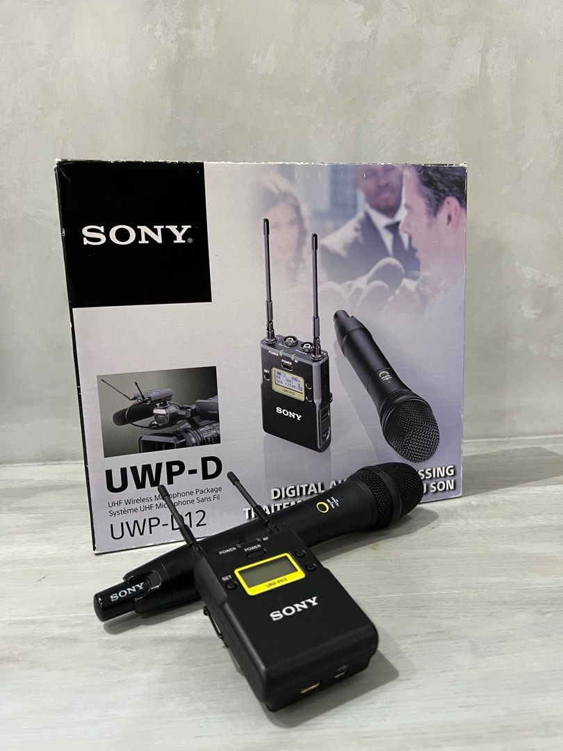 Sony UWP-D12 Wireless Handheld Microphone, Audio, Microphones on Carousell