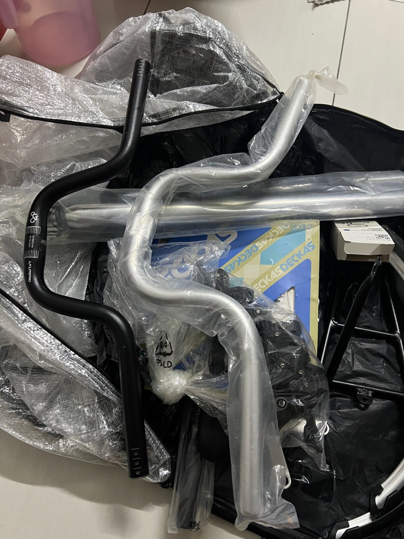 Spare part basikal lipat folding bike, Motorbikes on Carousell