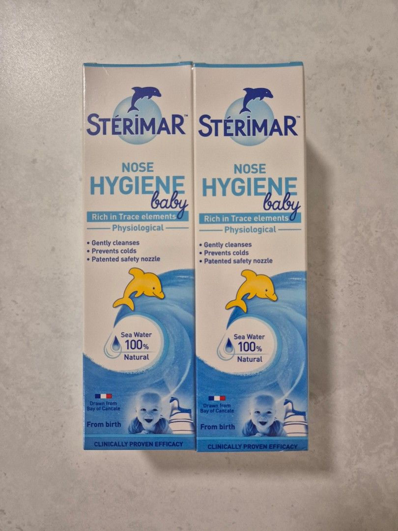 Sterimar Nasal Spray for baby (set of 2), Babies & Kids, Maternity Care ...