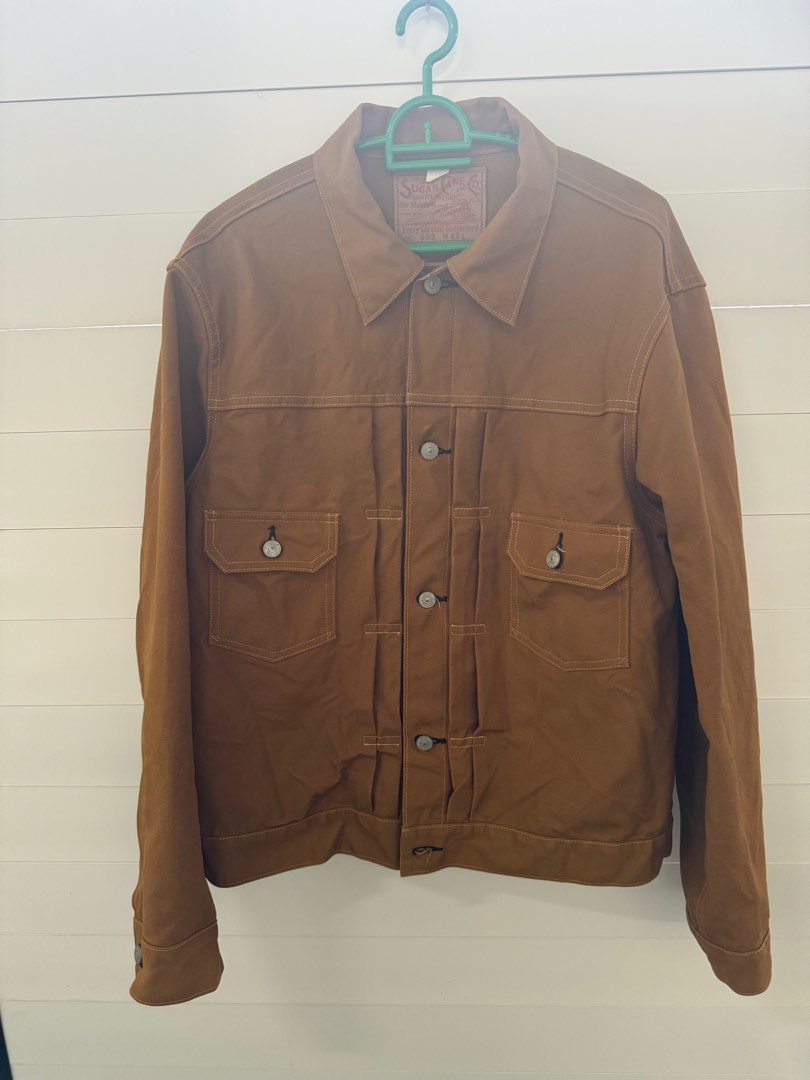 Sugar Cane Duck Canvas Jacket SC14602, Men's Fashion, Coats, Jackets ...