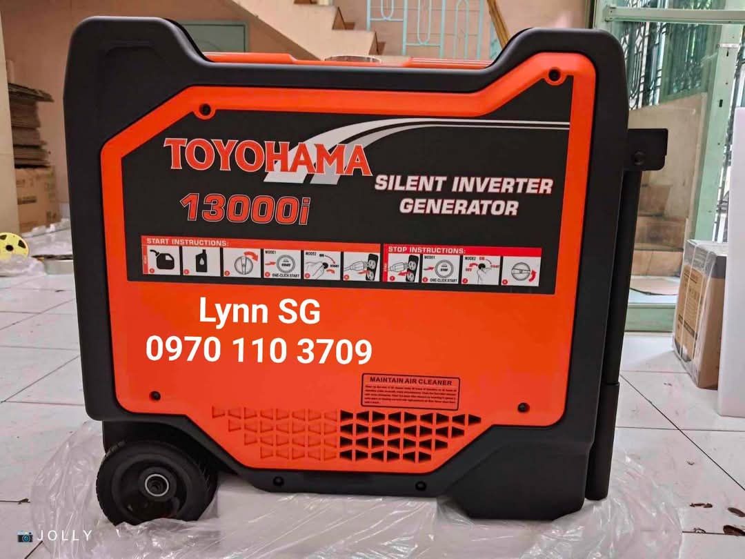 Toyohama Silent Gasoline Inverter Generator TY-13000i 12kVA, Commercial ...