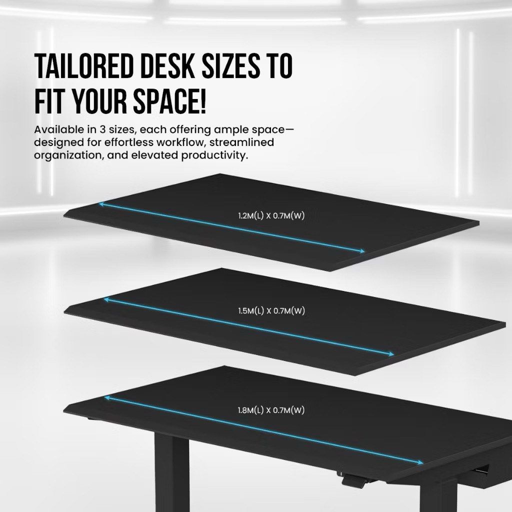 ULTi Arc Pro Standing Desk | Flex Hinge | Type-C & USB | Dual Motor ...