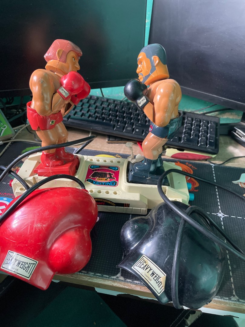 vintage tomy 1989 boxing game, Hobbies & Toys, Toys & Games on Carousell