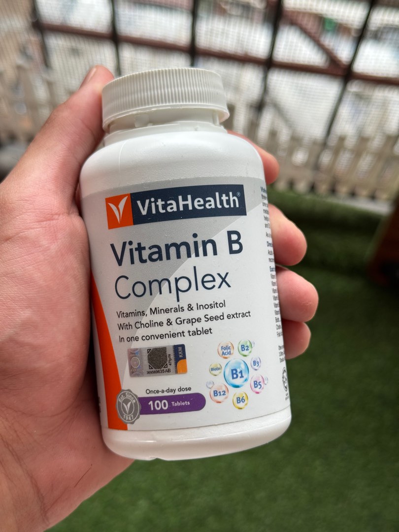 Vitahealth Vitamin B Complex, Health & Nutrition, Health Supplements, Vitamins & Supplements on ...