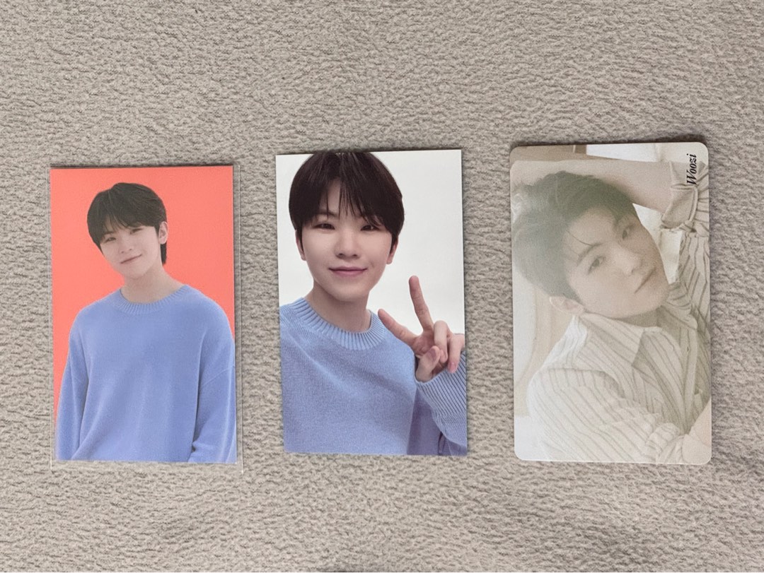 SEVENTEEN WOOZI PC svt, Hobbies & Toys, Collectibles & Memorabilia, K ...