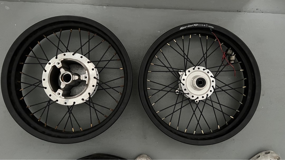 XSR 155 spoke rims, Motorcycles, Motorcycle Accessories on Carousell