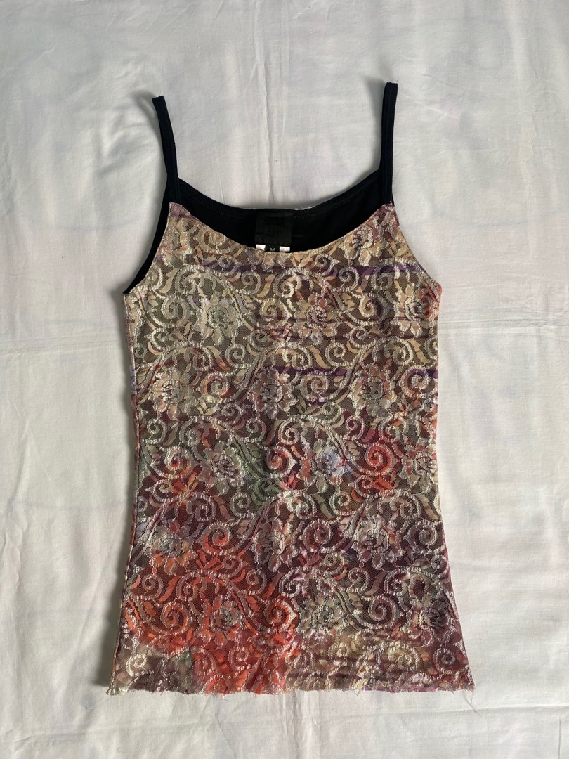 FREE SF y2k vintage anna sui top, Women's Fashion, Tops, Sleeveless on ...