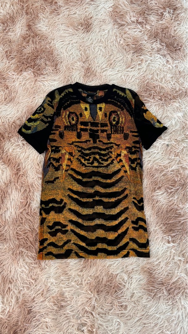 1998 Rare Vivienne tam tiger mesh top, Women's Fashion, Tops, Shirts on ...