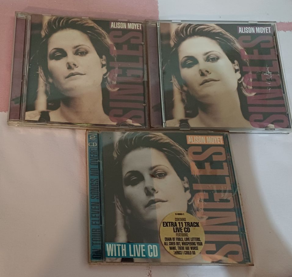 80s Brit Pop Yazoo Alison Moyet Singles Collection 1995 First Press UK ...