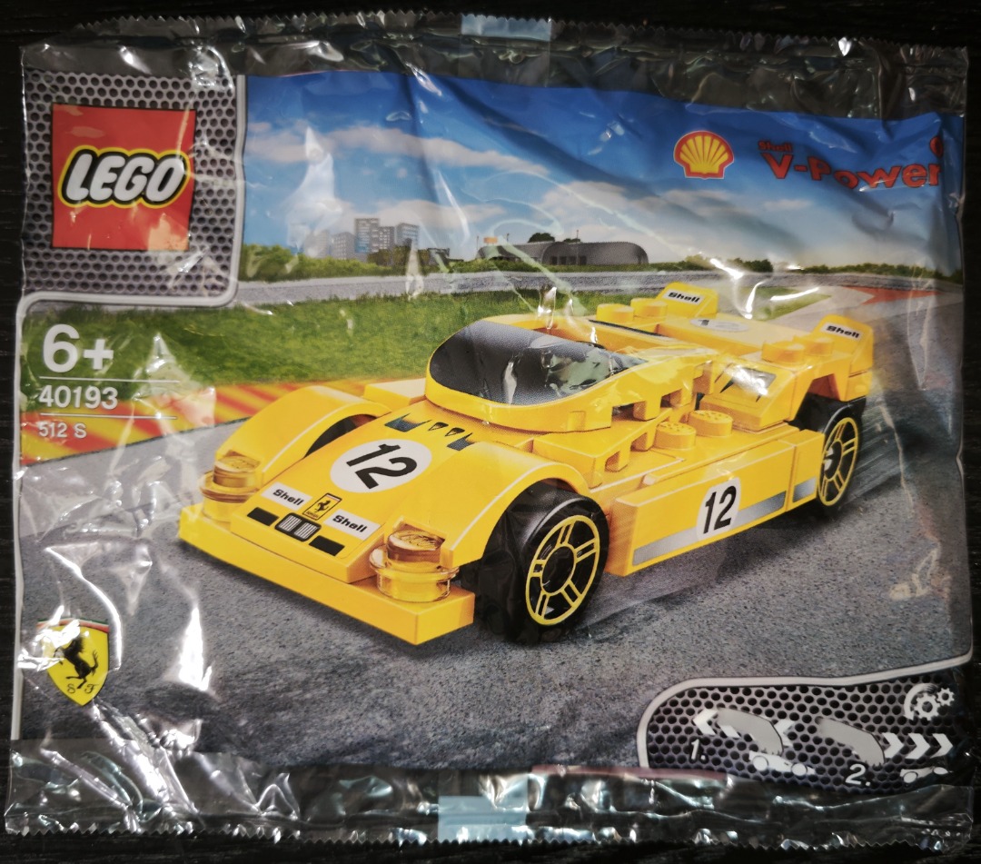 全新 未拆袋 LEGO x Shell V-power x Ferrari Series 40193 一套, 興趣及遊戲, 玩具 & 遊戲類 ...