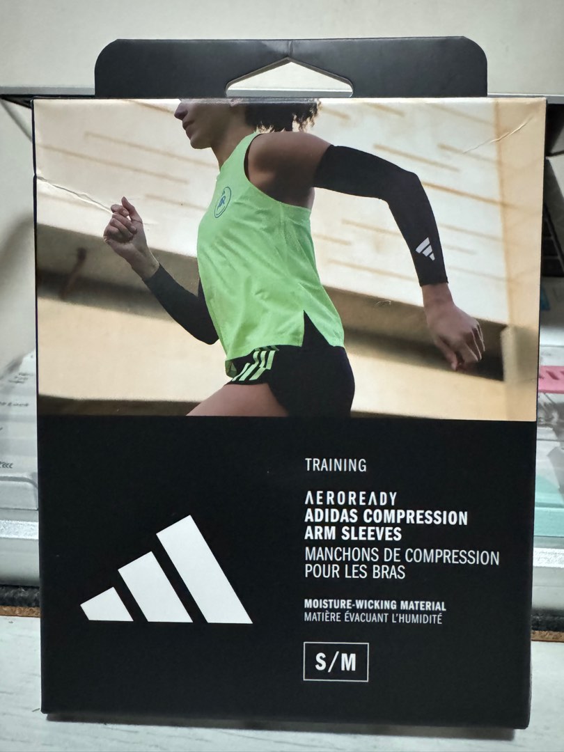 Aeroready Adidas Compression arm sleeves (S/M size), Men's Fashion ...