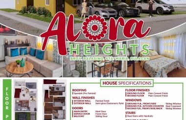 Alora Heights at Sta. Maria Bulacan, Property, For Sale, House & Lot on ...
