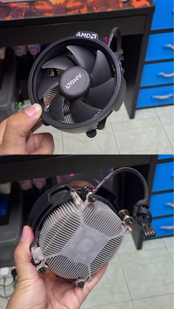 Amd Stock CPU Cooler, Computers & Tech, Parts & Accessories, Computer Parts on Carousell