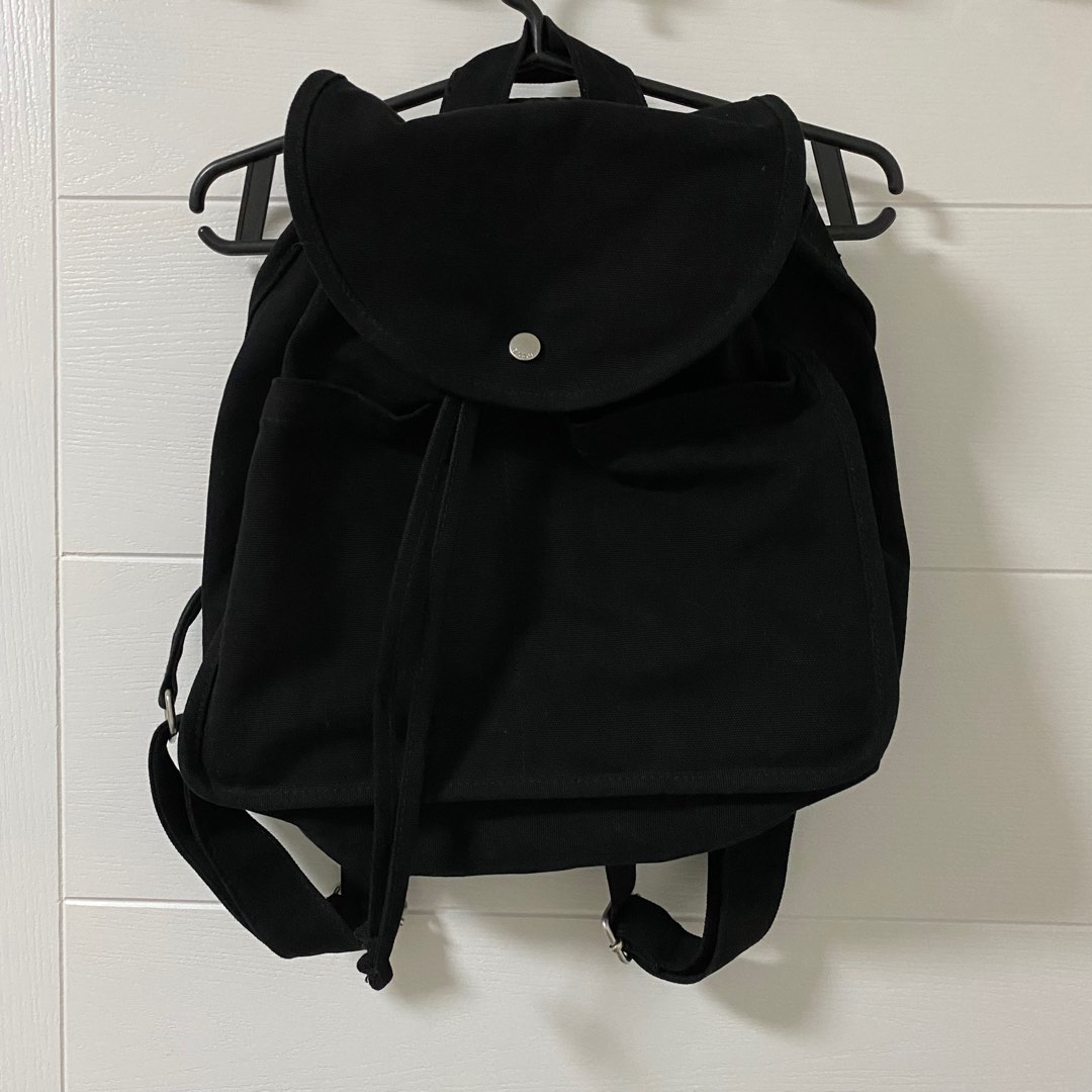 Baggy black backpack, Women's Fashion, Bags & Wallets, Backpacks on ...