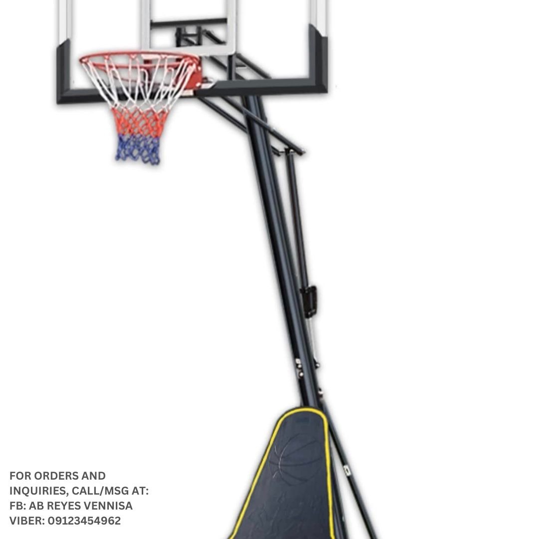 BASKETBALL HOOP WITH STAND (MOVABLE), Sports Equipment, Sports & Games ...