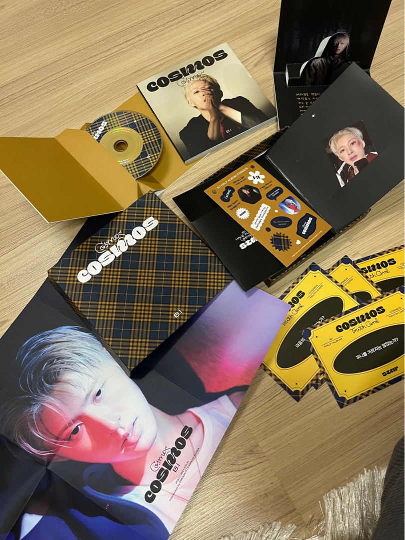 B.I COSMOS ALBUM - STAR VERSION, Hobbies & Toys, Collectibles ...