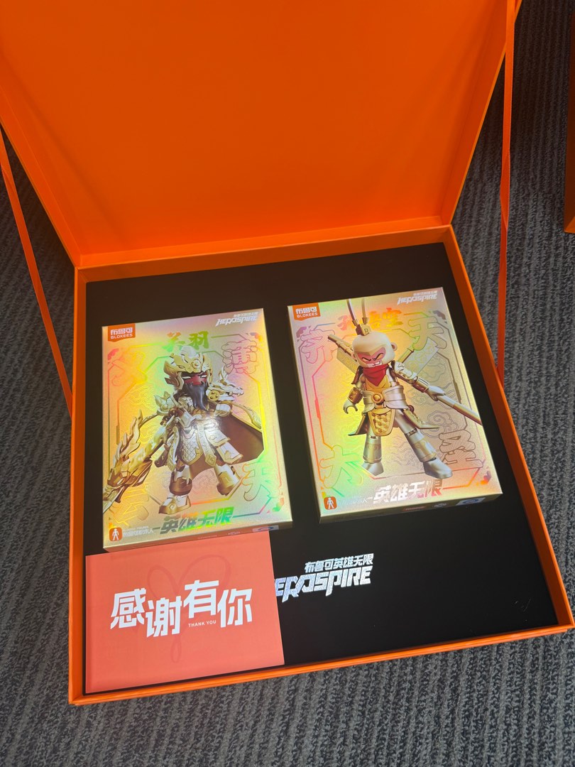 Blokees Limited Herospire stock 0325.hk gold figures, 興趣及遊戲, 玩具 & 遊戲類 ...