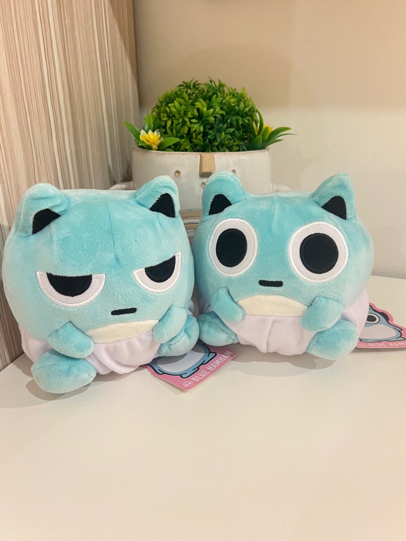 Blue Baby Ham Ham Plush Toy Set, Hobbies & Toys, Toys & Games on Carousell