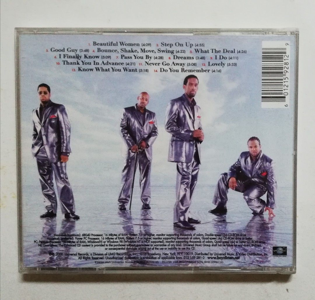 Boyz II Men Nathan Michael Shawn Wanya CD (B56), Hobbies & Toys, Music & Media, CDs & DVDs on ...