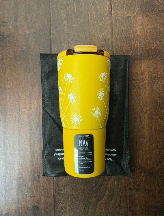 brumate capsule collection sundaisy nav 25oz yellow lid tumbler brand ...