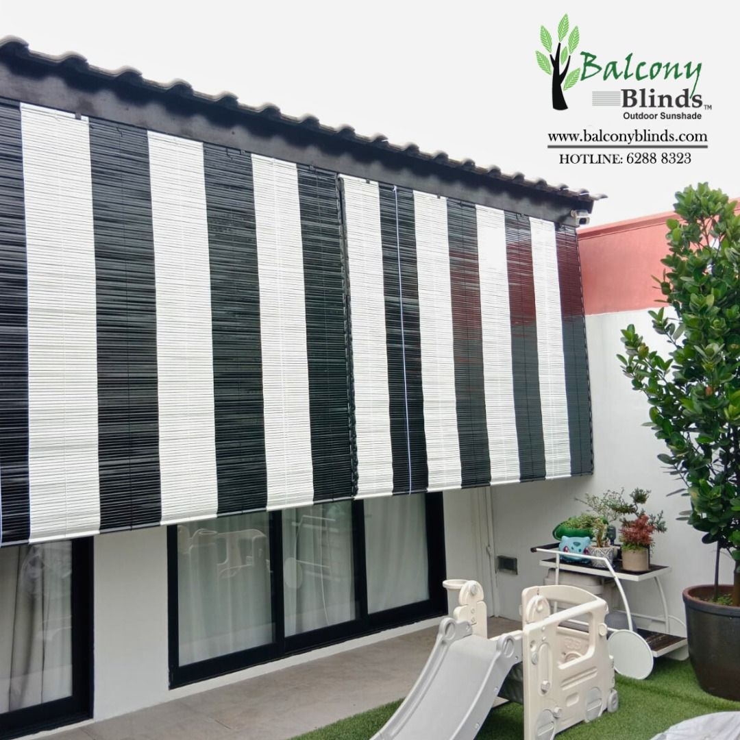 Colonial Style Bamboo Chick Blinds, Furniture & Home Living, Home Decor ...