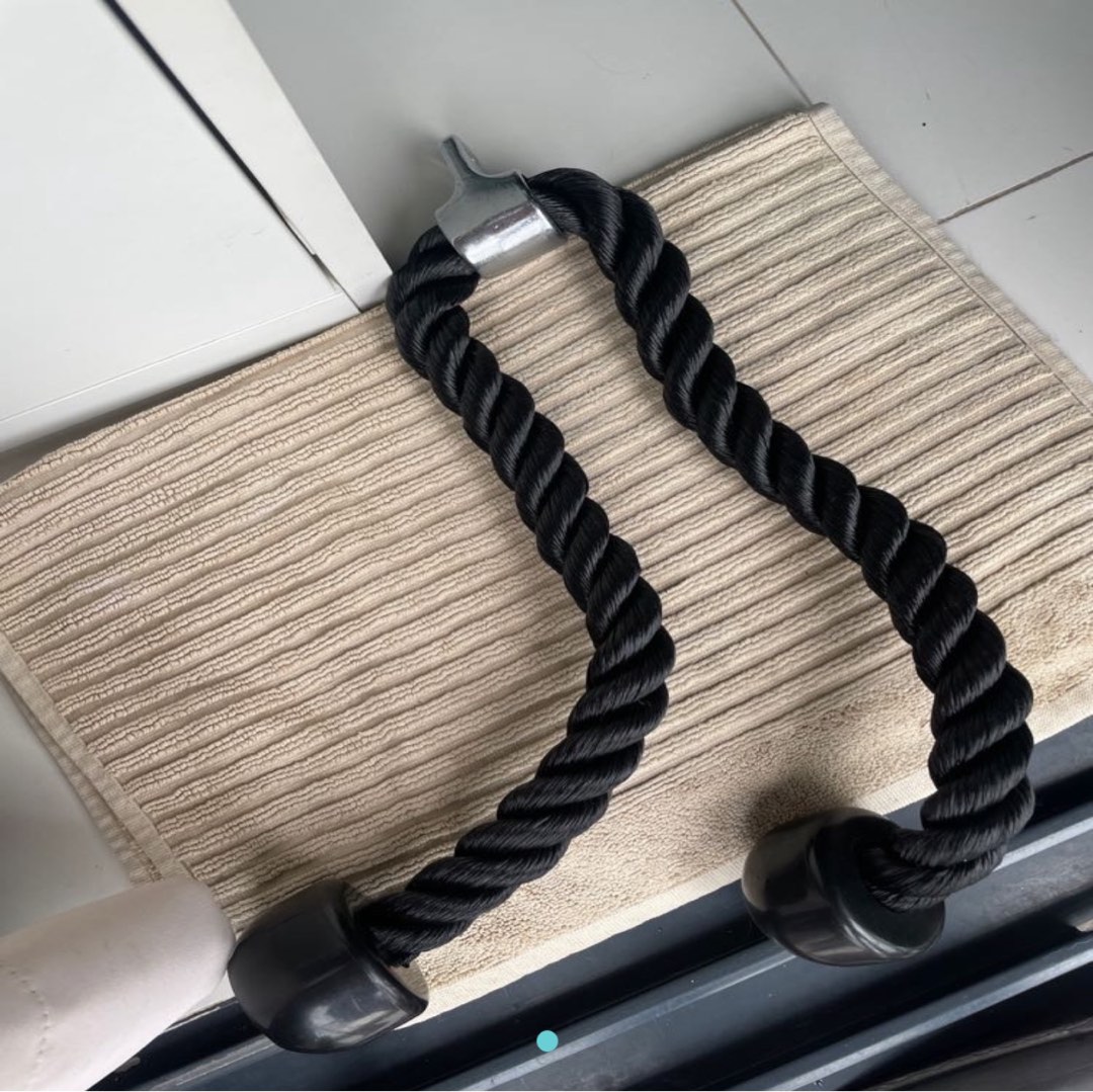 Cable Machine Rope, Sports Equipment, Exercise & Fitness, Cardio ...