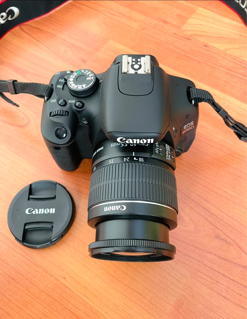 CANON EOS 600D WITH 18-55MM KIT LENS ( FULL SET DSLR), Photography ...