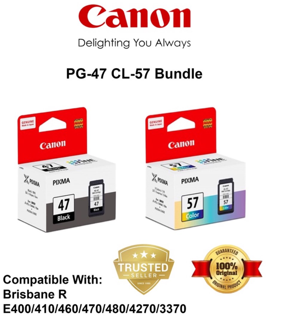 Canon pixma ink 47 & 57, Computers & Tech, Printers, Scanners & Copiers ...