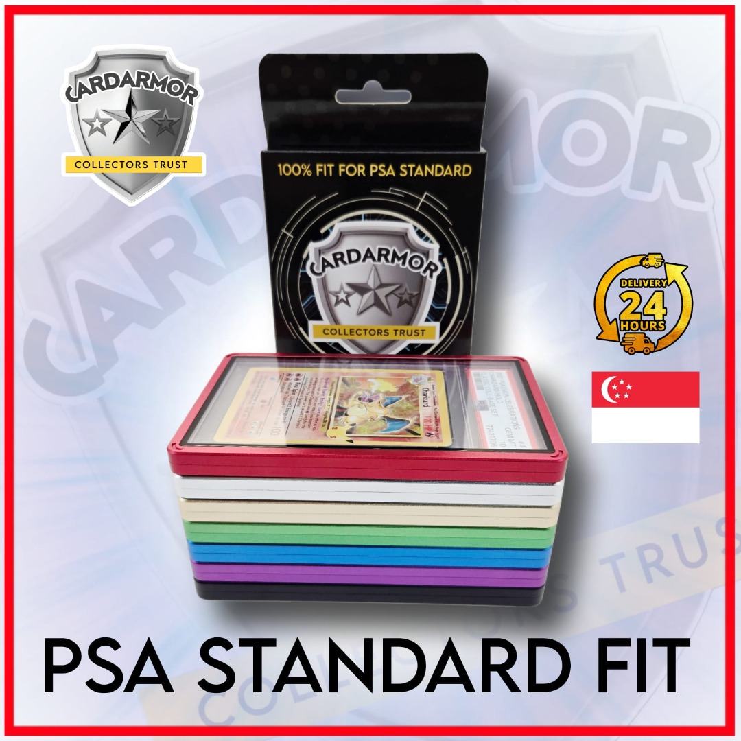 CARD ARMOR PSA SLAB GUARD MAGNETIC PROTECTION - SHIELD PRO (SUITABLE ...