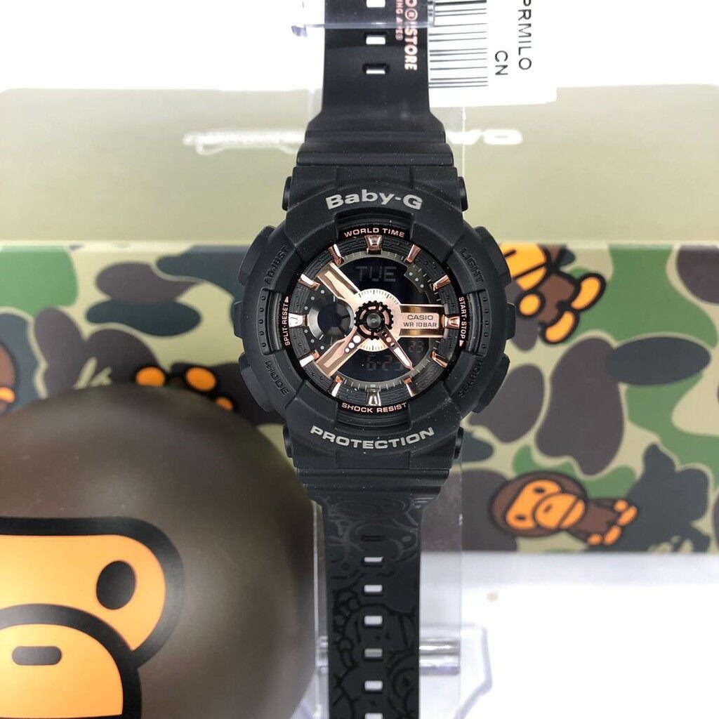 Casio BABY-GX BABY MILO BATHING APE COLLAB LIMITED EDITION SE, Women's ...