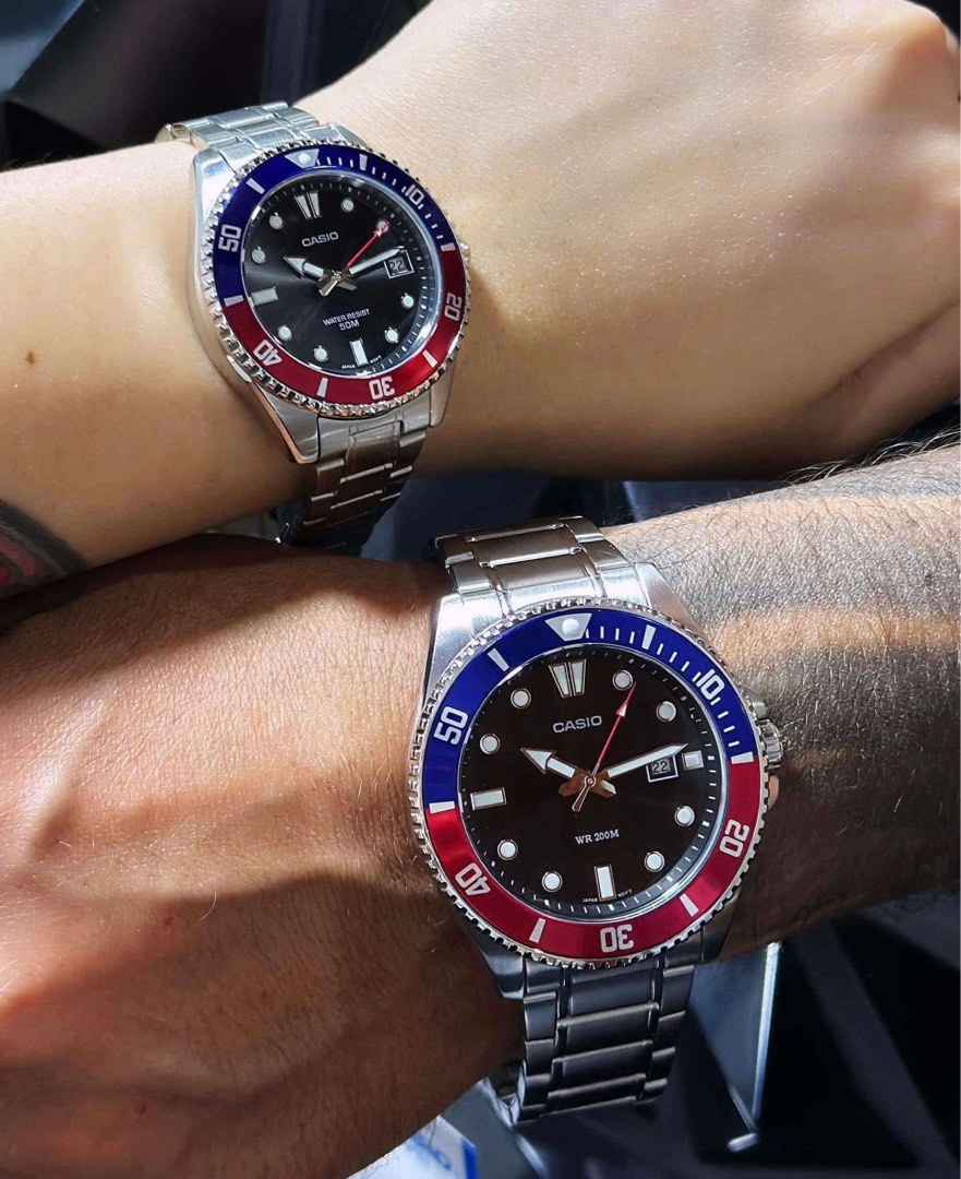 Casio Pepsi watch, Luxury, Watches on Carousell