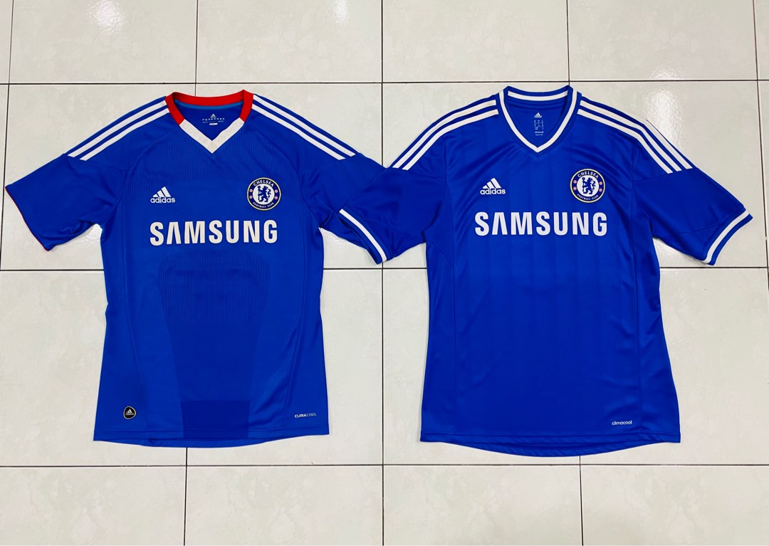 Chelsea Home Kit 10/11 & 13/14, Men's Fashion, Activewear on Carousell