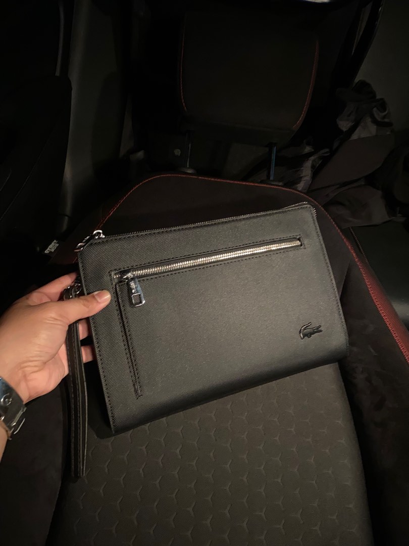 Clutch lacoste / handbag lacoste, Fesyen Pria, Tas & Dompet , Lainnya ...
