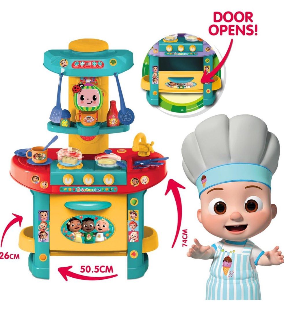 Cocomelon Deluxe Kitchen, Hobbies & Toys, Toys & Games on Carousell