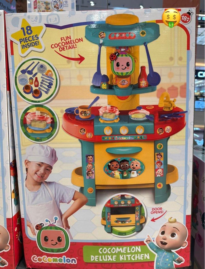 Cocomelon Deluxe Kitchen, Hobbies & Toys, Toys & Games on Carousell