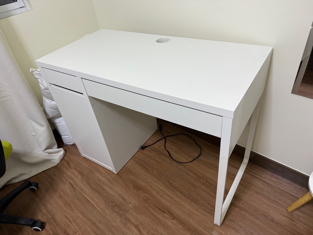 Computer table - ikea micke, Furniture & Home Living, Furniture, Tables ...