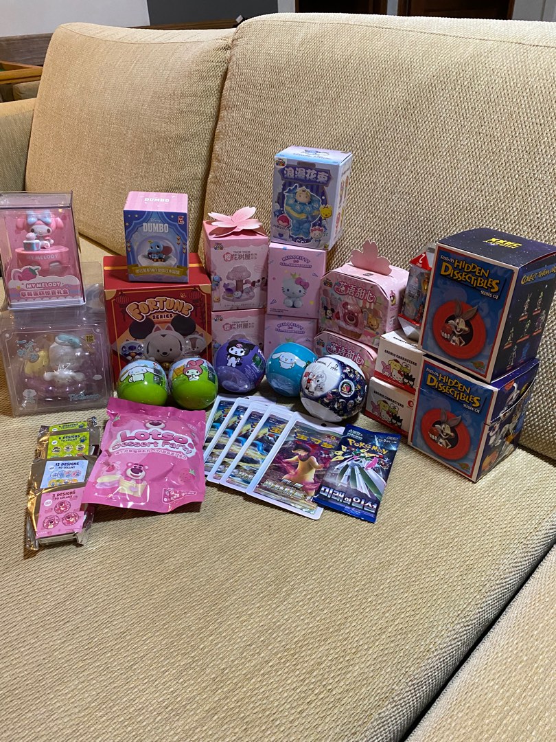 Clearance Sale CPCM Tsum Tsum Blind Box, Sanrio Blind Box & Alien Medal ...