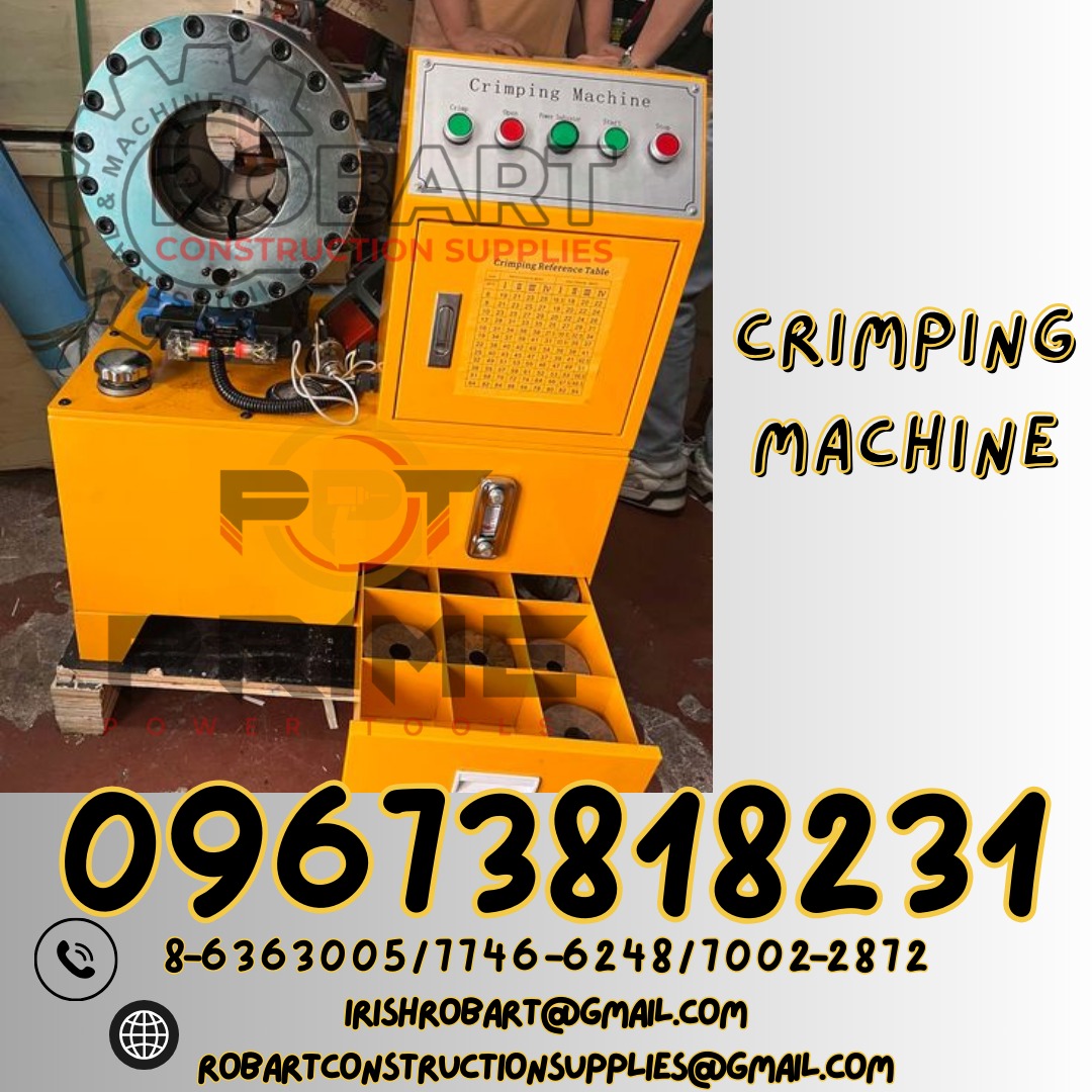 crimping machine, Commercial & Industrial, Construction Tools ...
