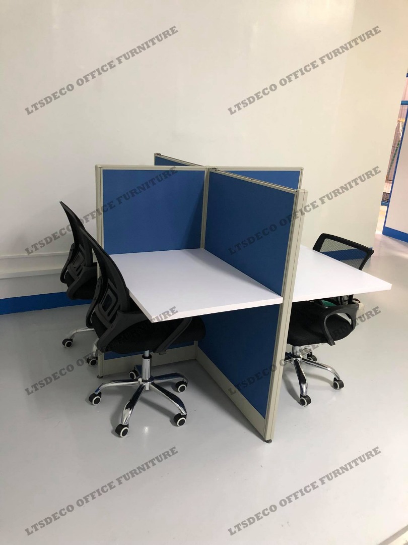 CROSS TYPE WORKSTATION TABLE | OFFICE PARTITION | OFFICE FURNITURE ...