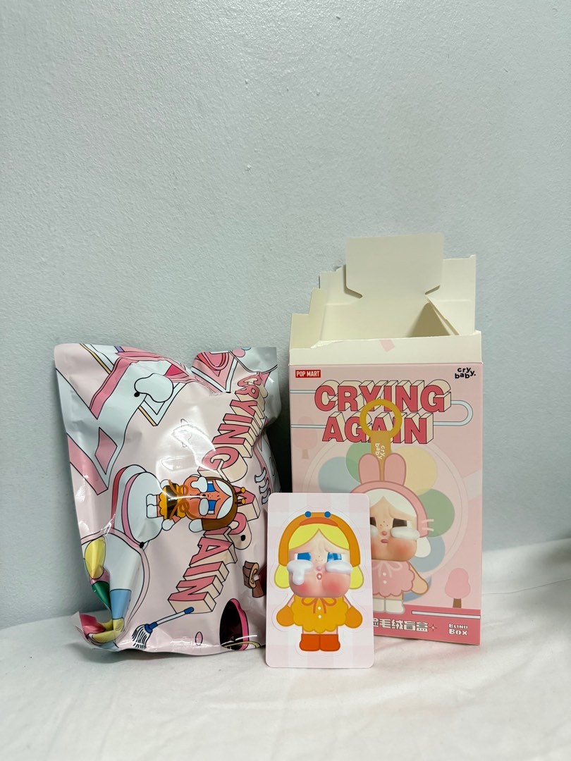 Crybaby crying again plush keychain, Hobbies & Toys, Toys & Games on ...