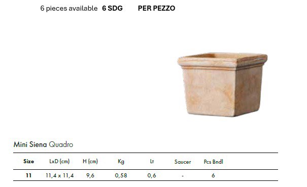DEROMA TERRACOTTA POTS - Made In Italy, Furniture & Home Living ...