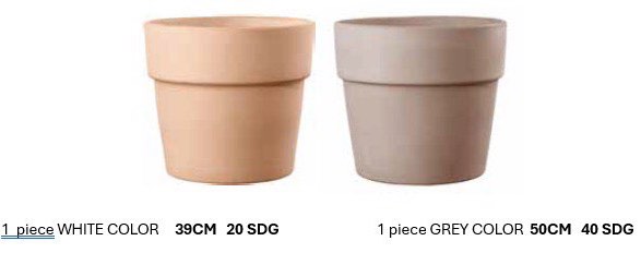 DEROMA TERRACOTTA POTS - Made in Italy, Furniture & Home Living ...